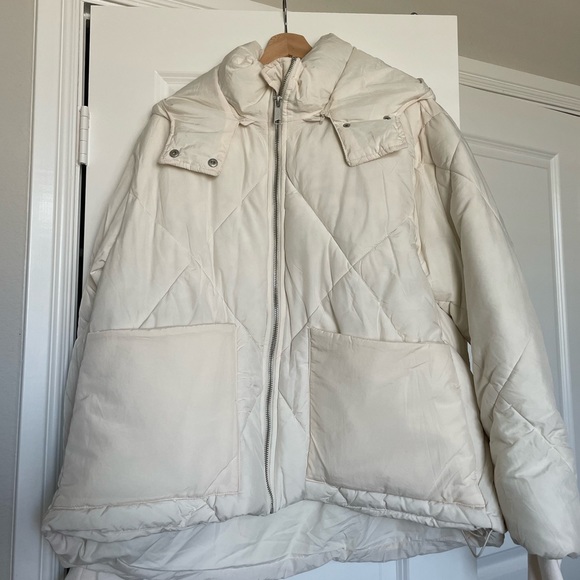 Free People | Jackets & Coats | Free People Emmy Swing Puffer Coat ...